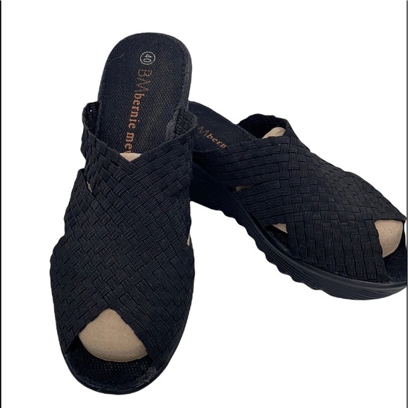 bernie mev. | Shoes | Bernie Mev Wedge Sandals | Poshmark